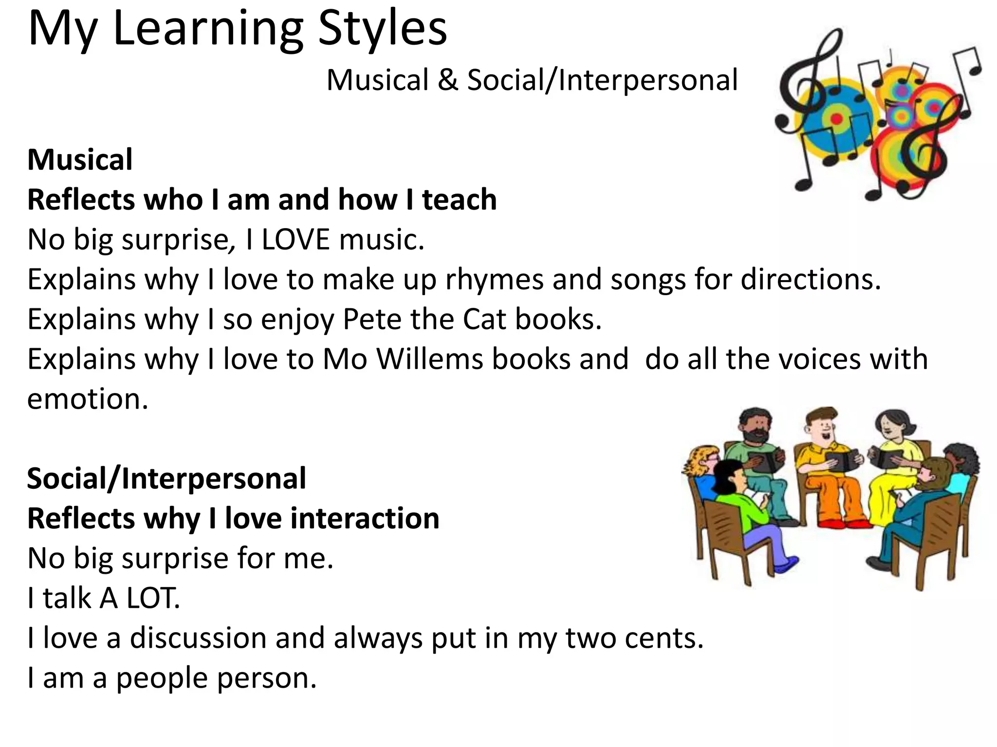 1.3 learning styles project | PPTX