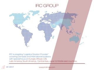 IRC Group in logistics | PPT