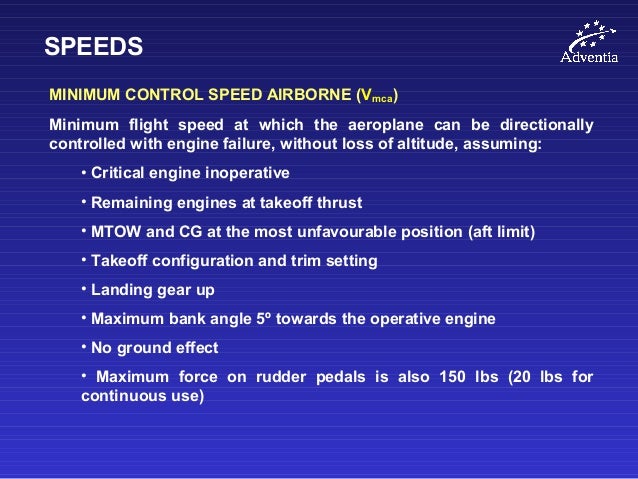 Minimum Controllable Airspeed Definition – HJEGK