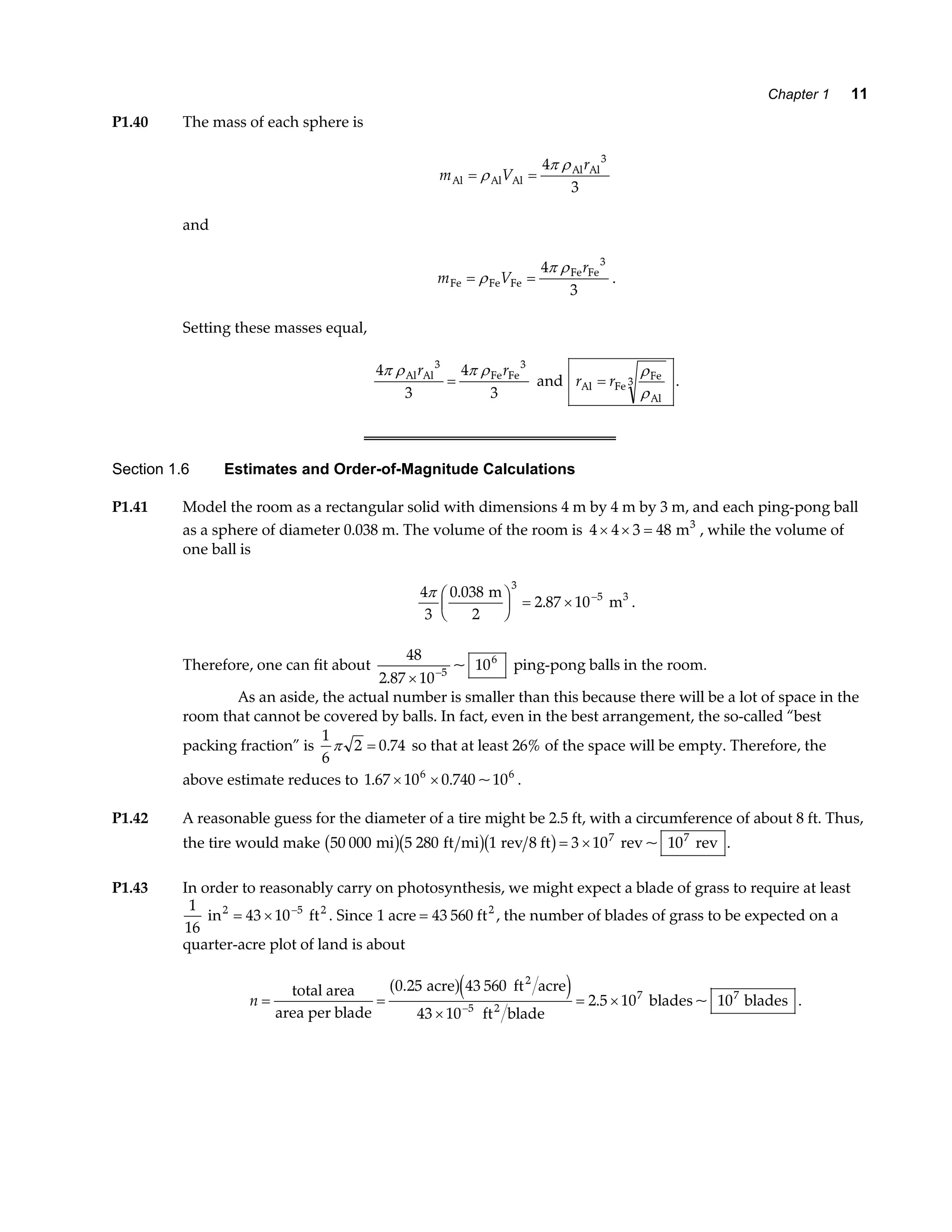 1.2 solutions serway physics 6th edition | PDF