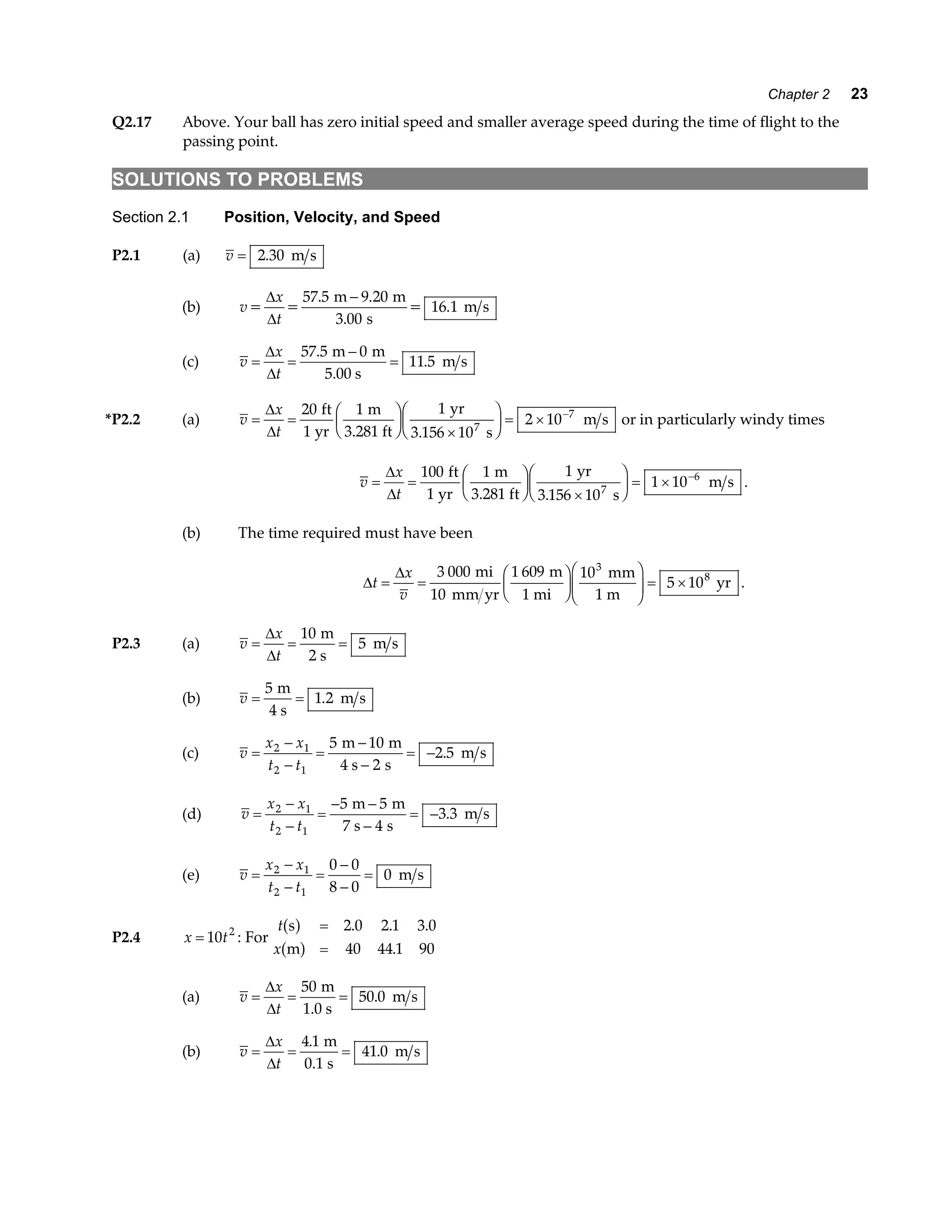 1.2 solutions serway physics 6th edition | PDF