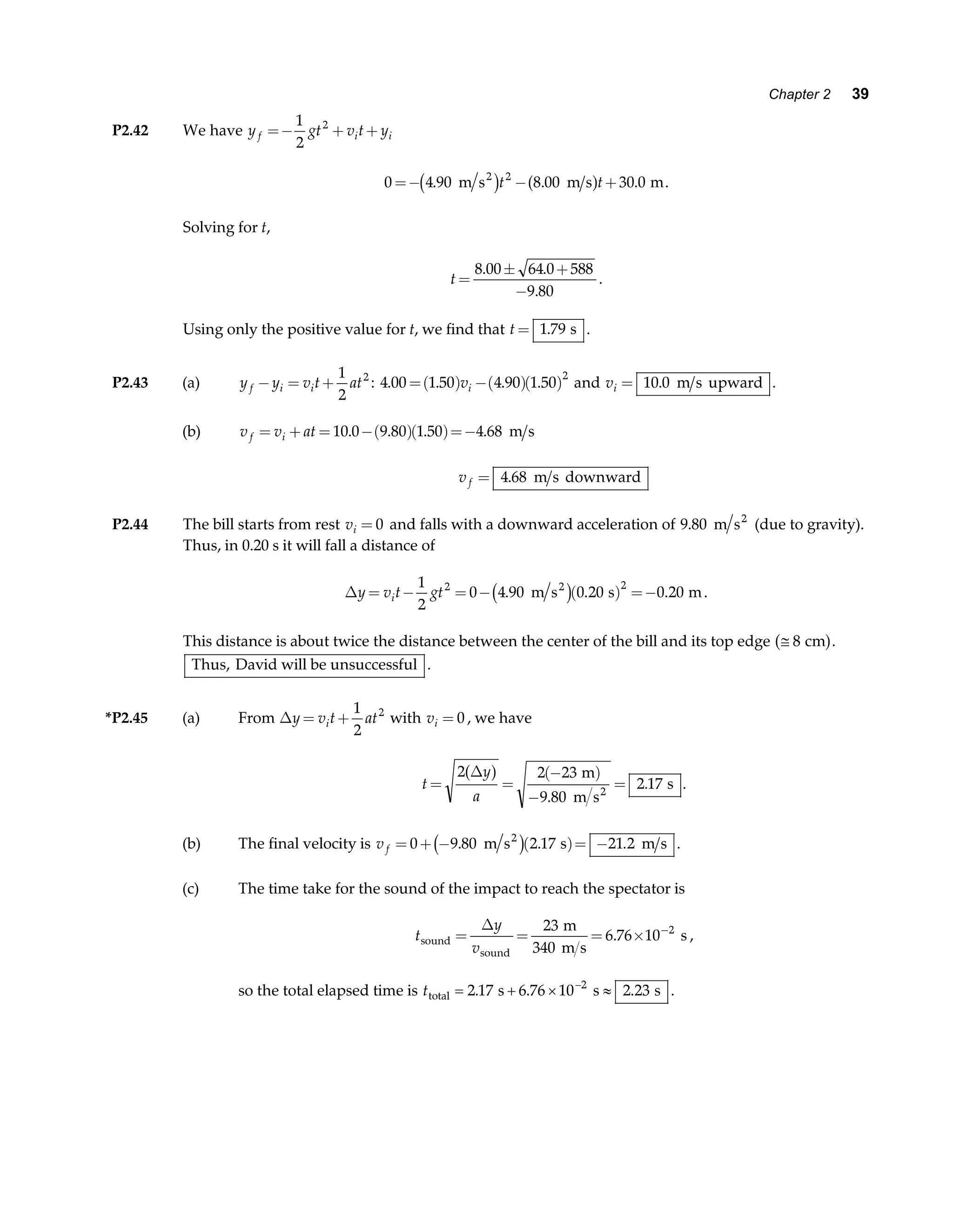 1.2 solutions serway physics 6th edition | PDF