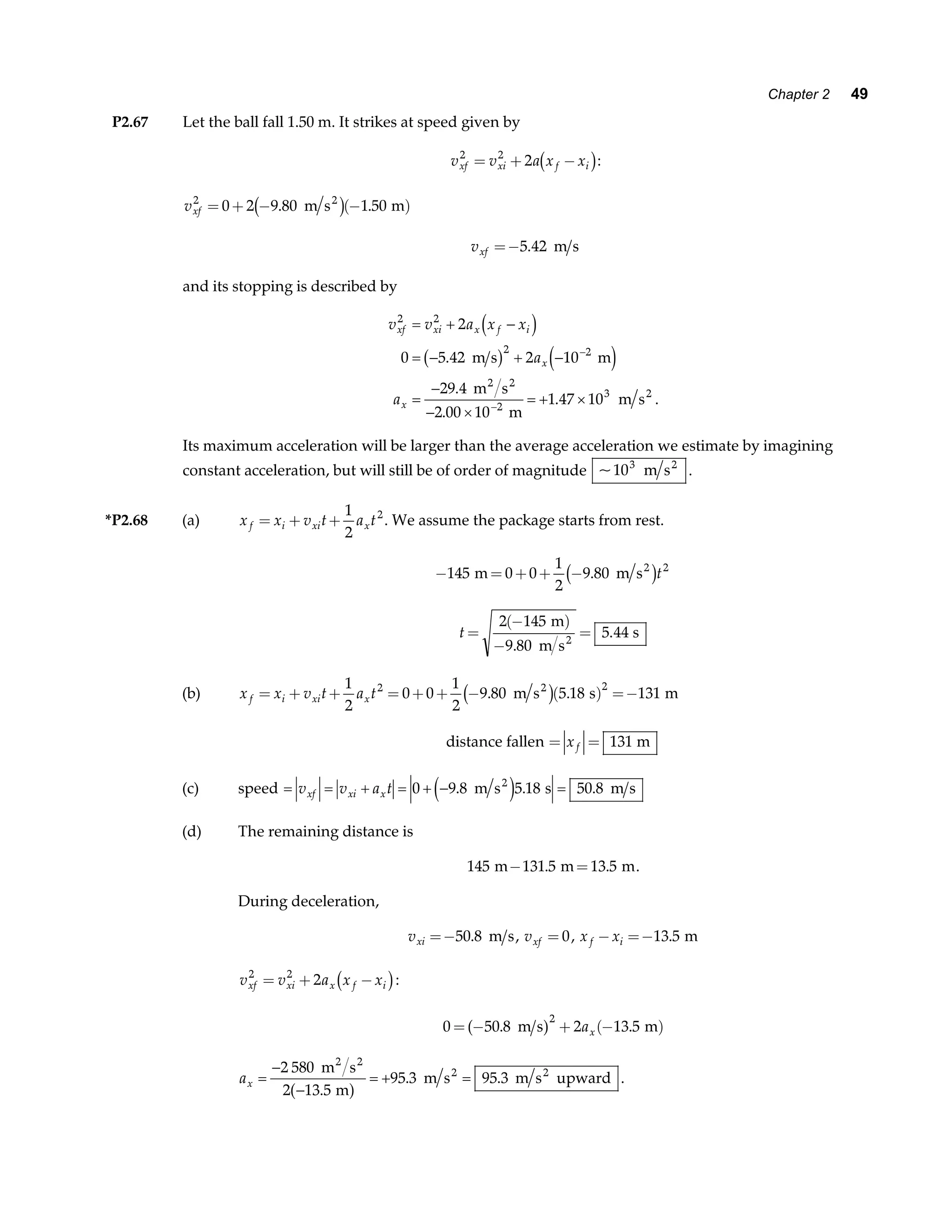 1.2 solutions serway physics 6th edition | PDF