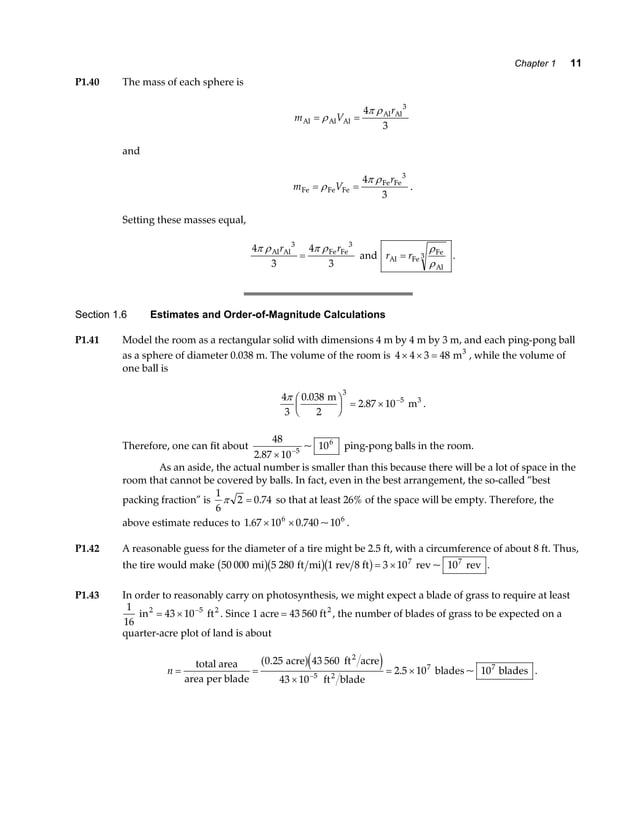 1.2 solutions serway physics 6th edition | PDF