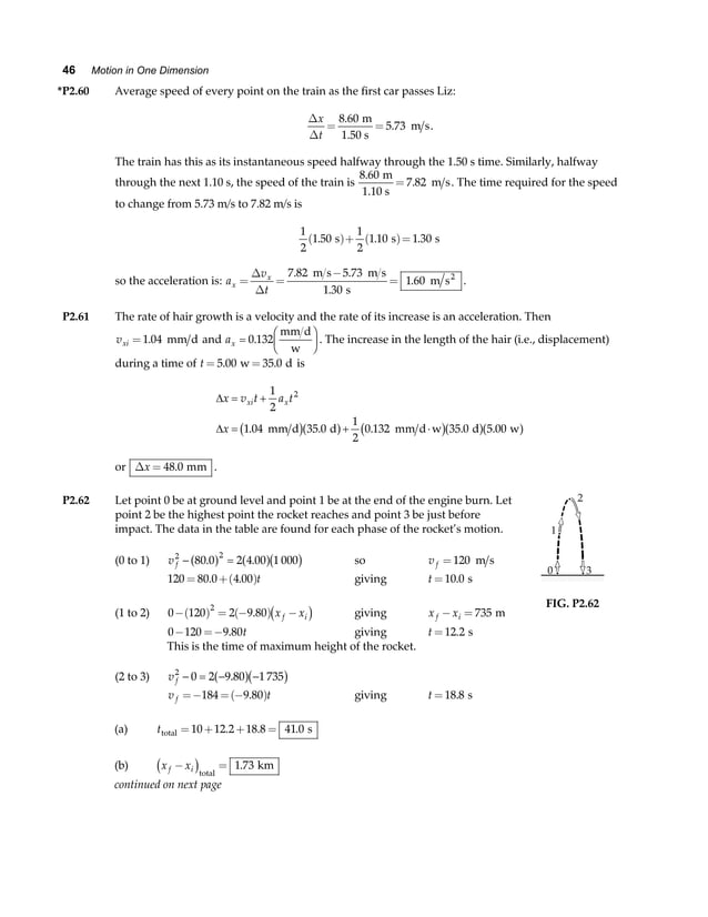 1.2 solutions serway physics 6th edition | PDF
