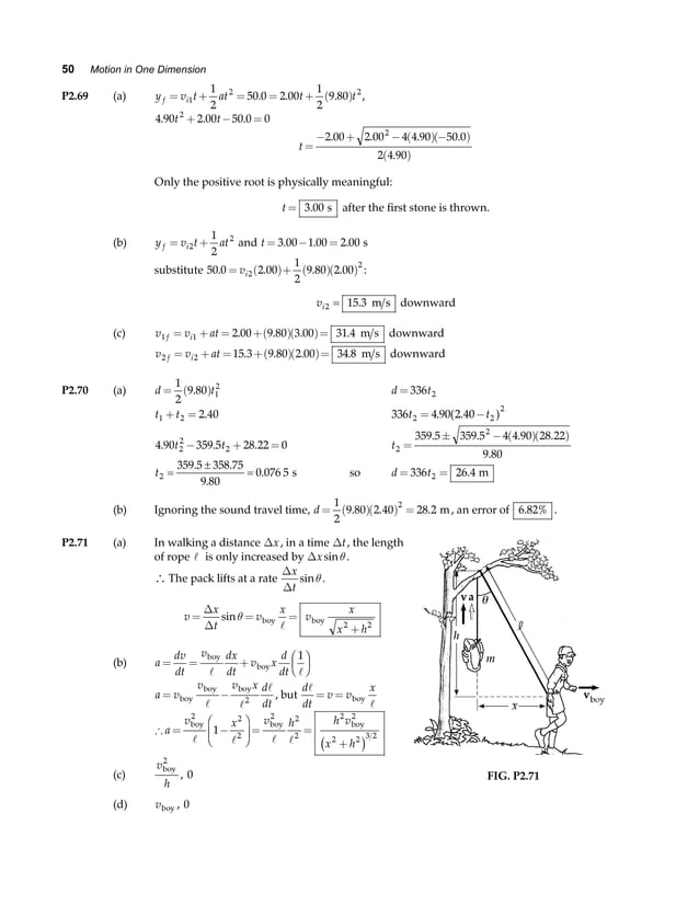 1.2 solutions serway physics 6th edition | PDF