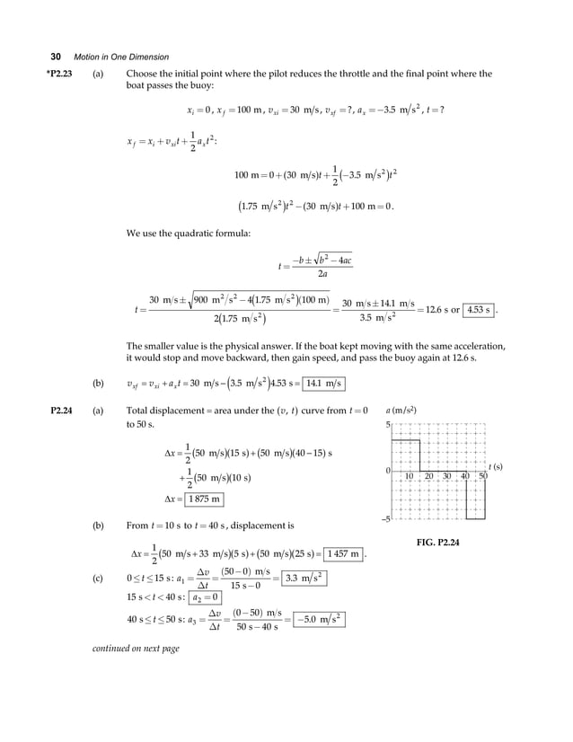 1.2 solutions serway physics 6th edition | PDF