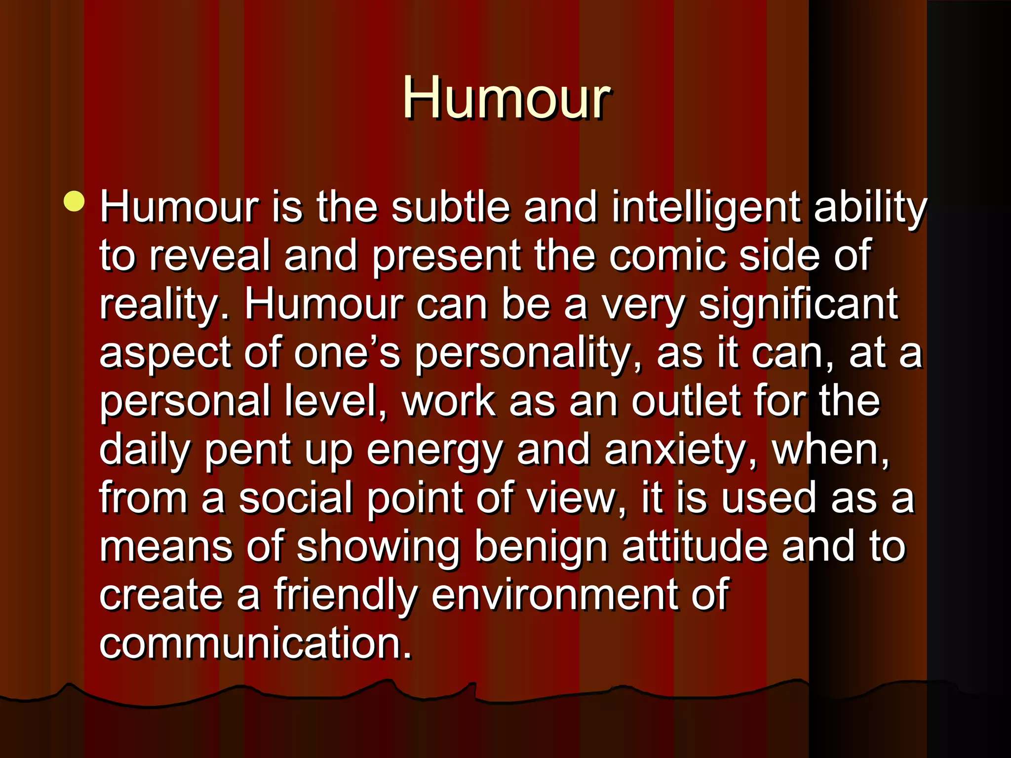 1. the subtle differences between humour, satire and making.. by nef | PPT