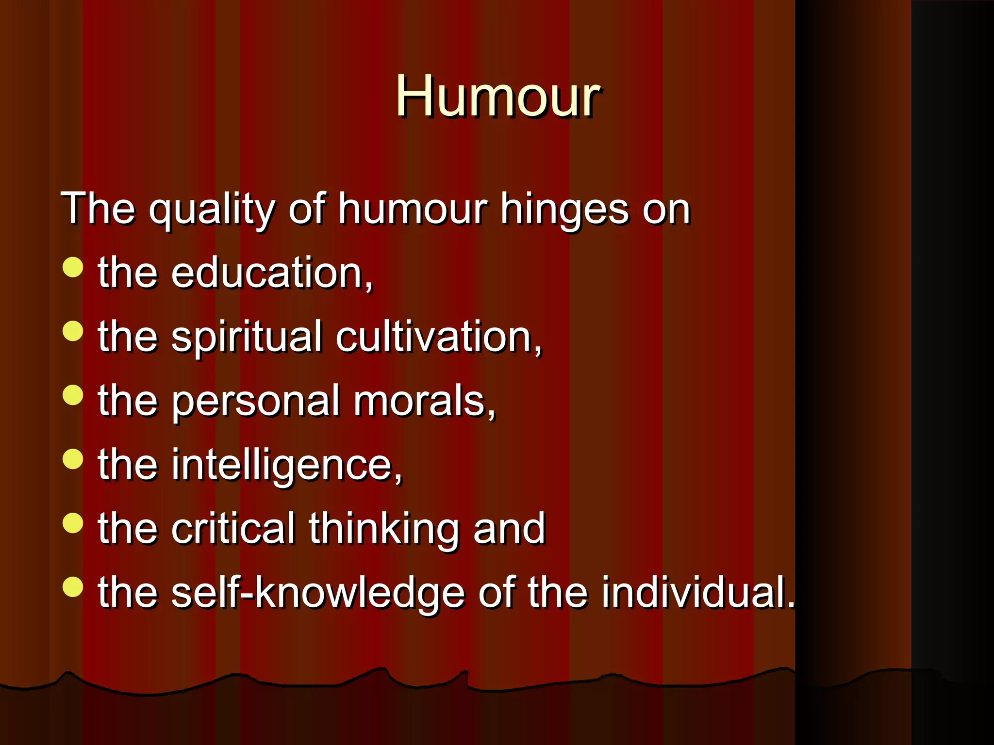 1. the subtle differences between humour, satire and making.. by nef | PPT