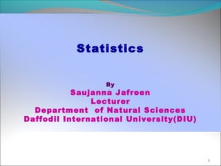 Introduction To Statistics | PPT