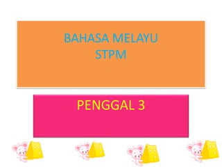 Bahasa melayu Sem 3 F6 (wacana) | PPTX