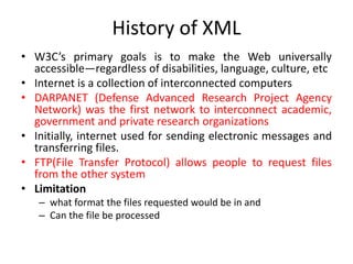 Introduction to XML | PPT