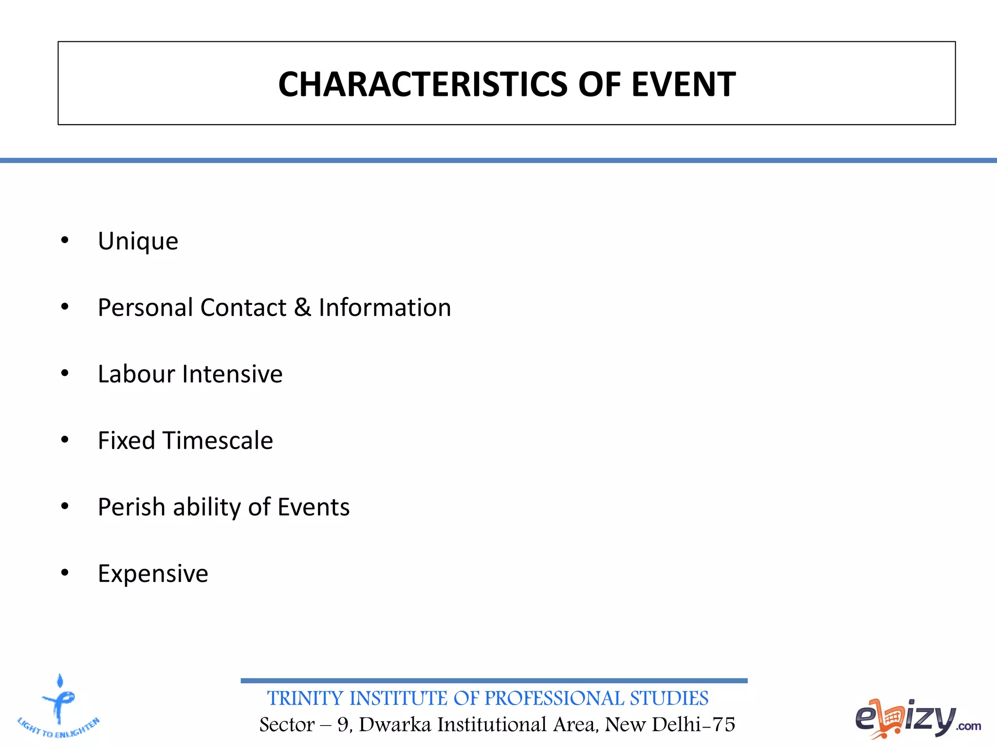 Event Management- Methods & Principles | PDF