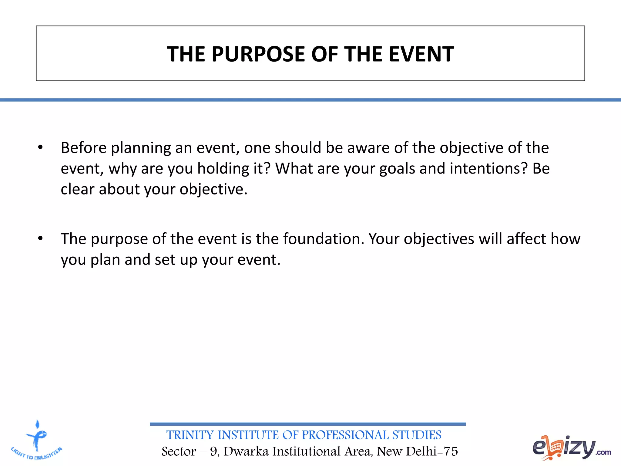 Event Management- Methods & Principles | PDF
