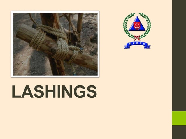Learn Essential Lashings for Camp Craft Projects | PPT