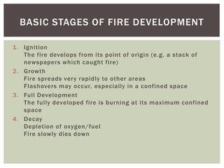 1.1.1 basic concept & behaviour of fire | PPTX