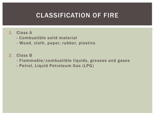1.1.1 basic concept & behaviour of fire | PPTX