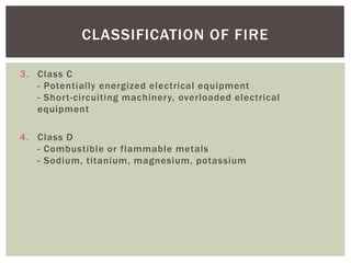 1.1.1 basic concept & behaviour of fire | PPTX