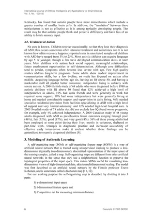 Disordered Brain Modeling Using Artificial Network SOFM | PDF