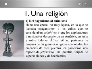 1. Animismo | PPT