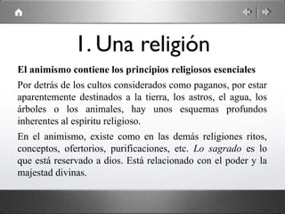 1. Animismo | PPT