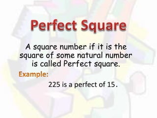 Square And Square Roots | PPT