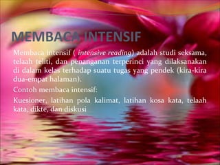 1.membaca intensif | PPT