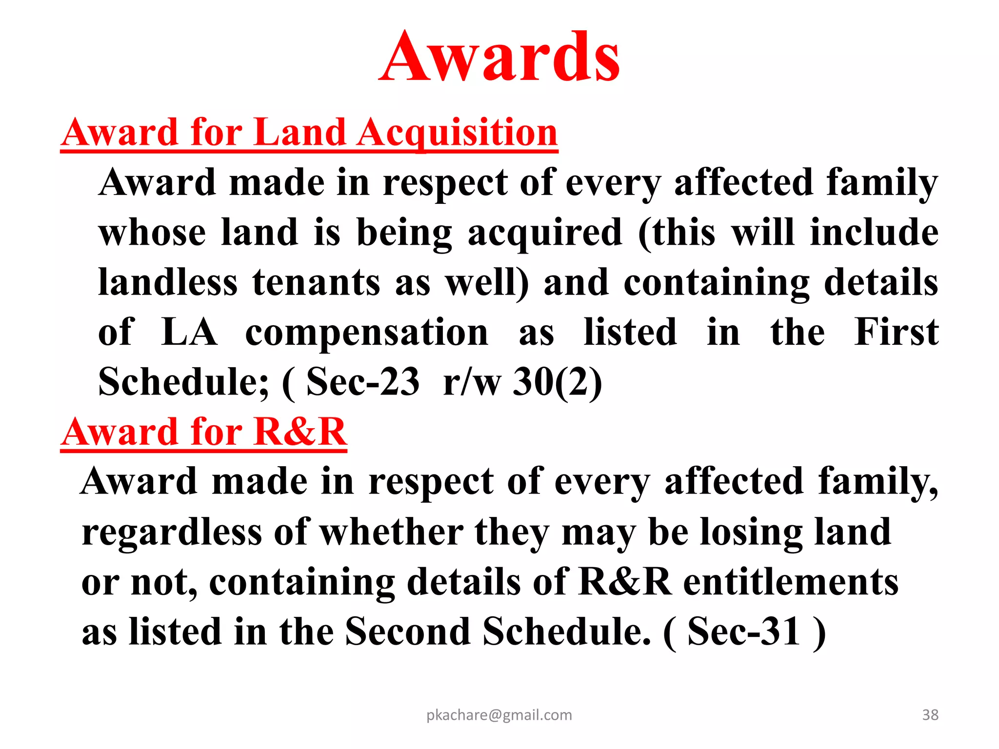1. New Land Acquisition Act Process Flow | PPSX