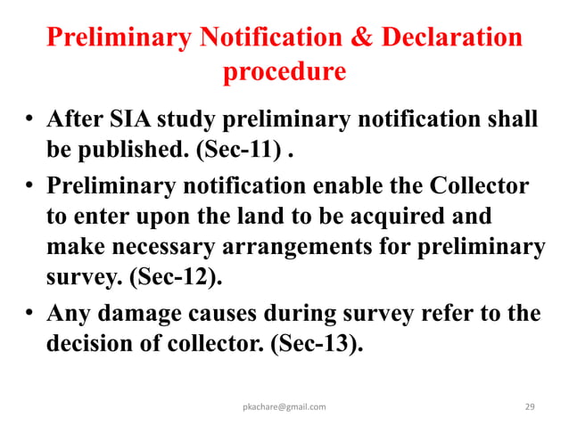 1. New Land Acquisition Act Process Flow | PPSX