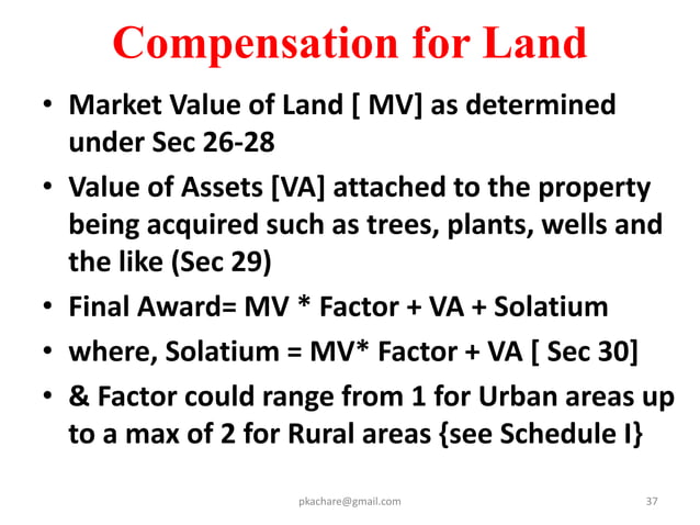 1. New Land Acquisition Act Process Flow | PPSX