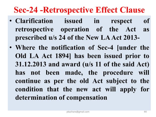 1. New Land Acquisition Act Process Flow | PPSX
