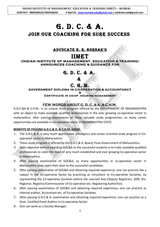 1. gdca best coaching & guidance | DOC