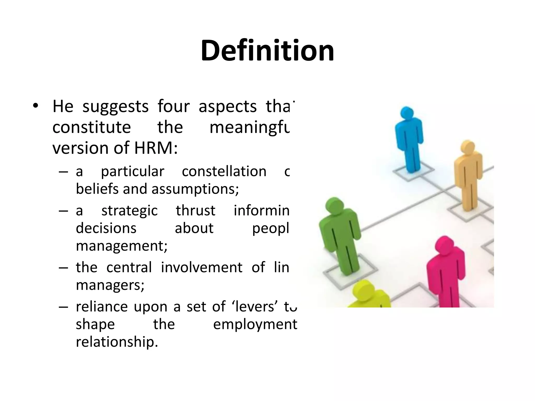 Definition - human resource management - Manu Melwin Joy | PPT