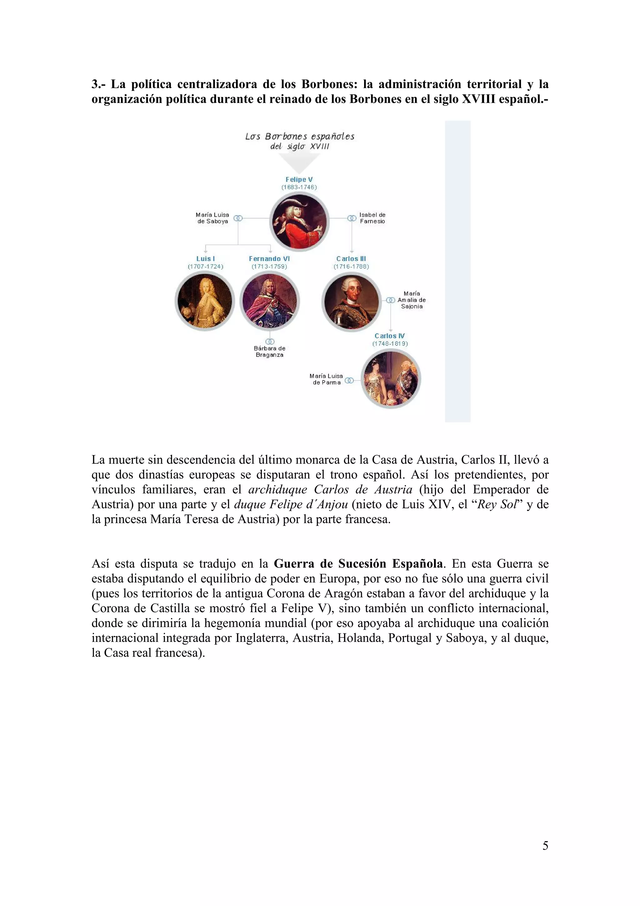 1.la administración territorial y la organización política durante el ...