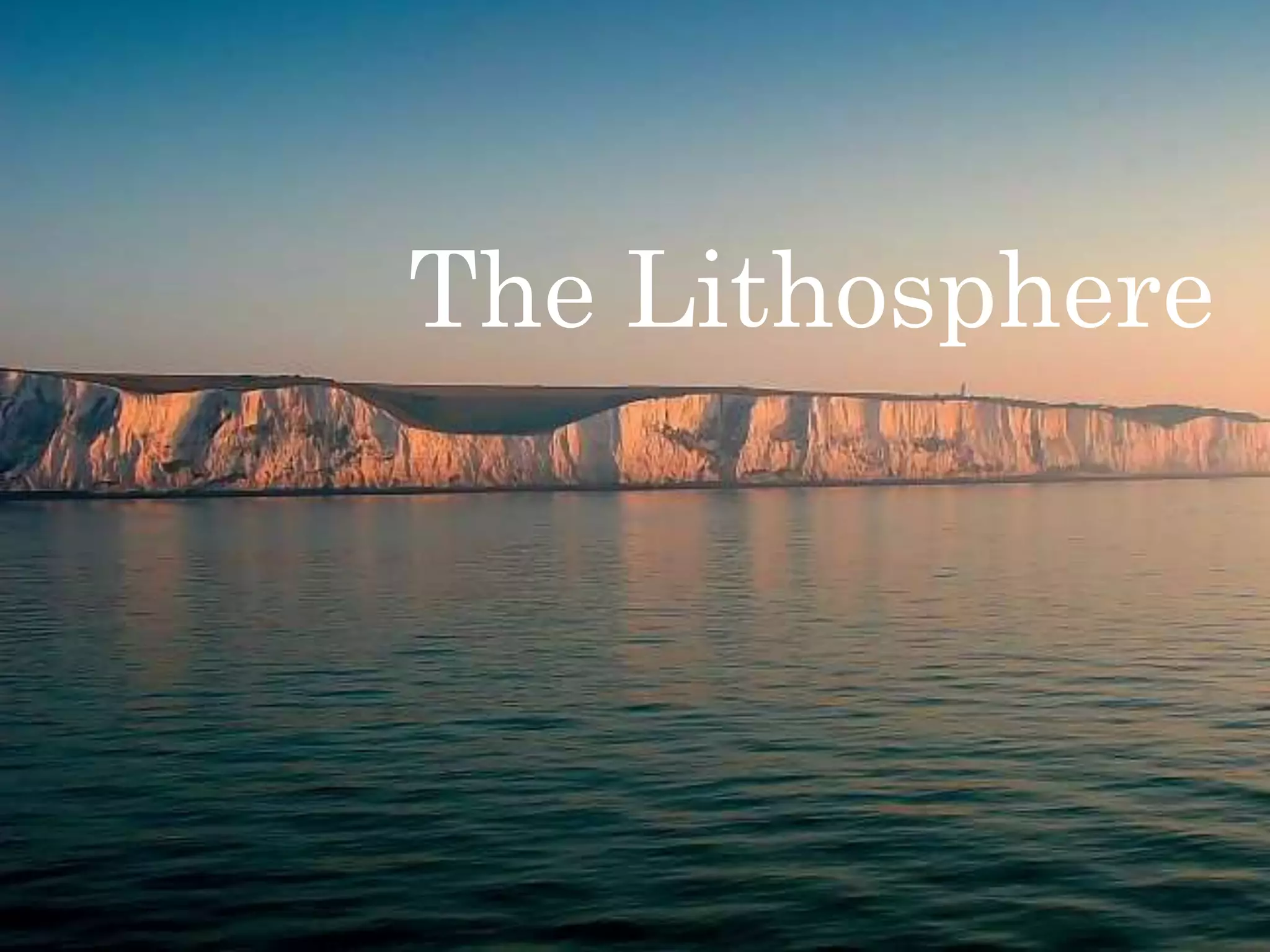 1. lithosphere and rock cycle | PPTX