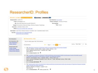 Attribution in the Research Lifecycle: Persistent identifiers | PDF