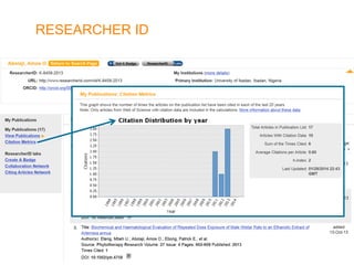 Attribution in the Research Lifecycle: Persistent identifiers | PDF