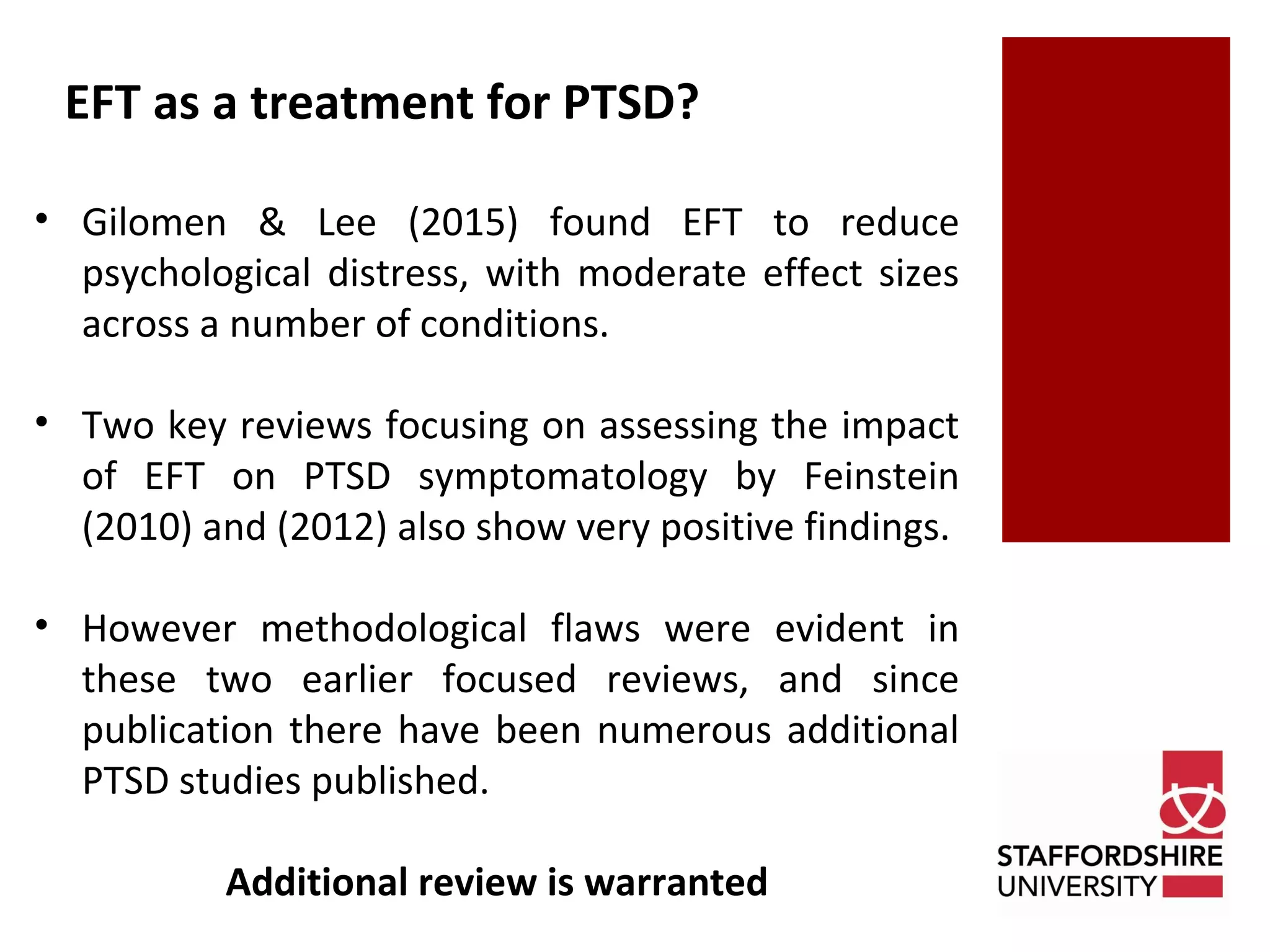 1. the effectiveness of emotional freedom techniques (eft) as a ...