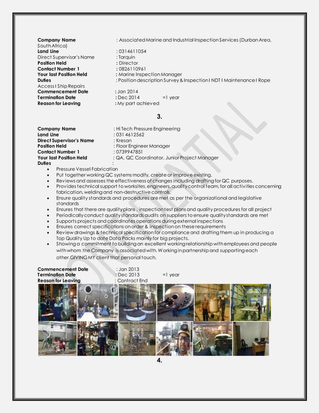1.andre resume full rev1 | DOCX | Civil Engineering Industry | Industries
