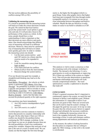The system, the goal, the goal tree and validating the measuring system in the TBLS strategy | PDF