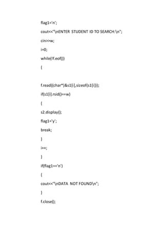 12th CBSE Computer Science Project | DOCX