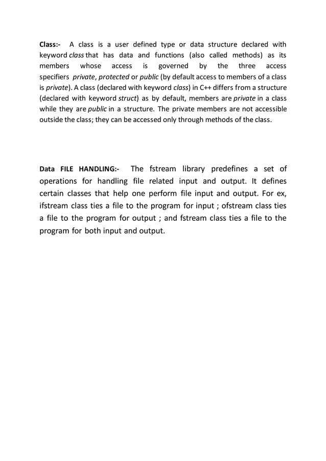 12th CBSE Computer Science Project | DOCX | Programming Languages | Computing