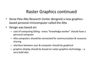 History of Computer Graphics | PPTX