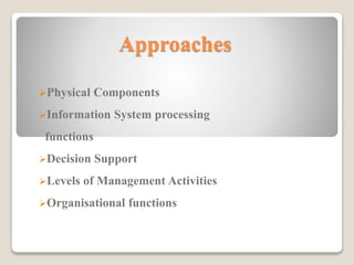 MIS Structure | PPTX