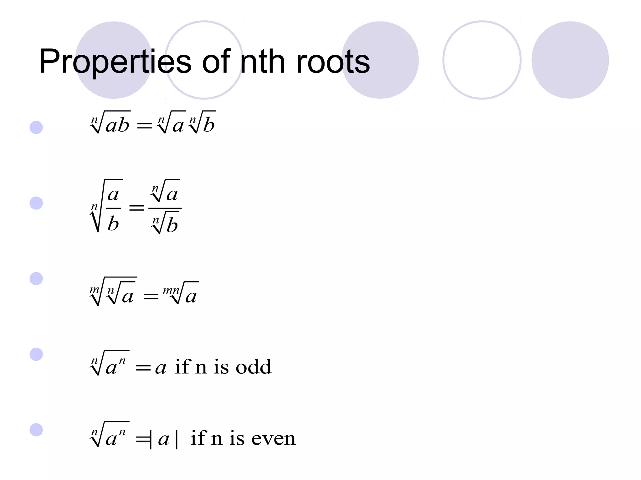 EXPONENTS AND RADICALS | PPT