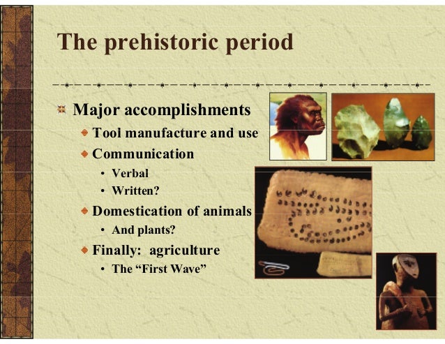 PREHISTORY