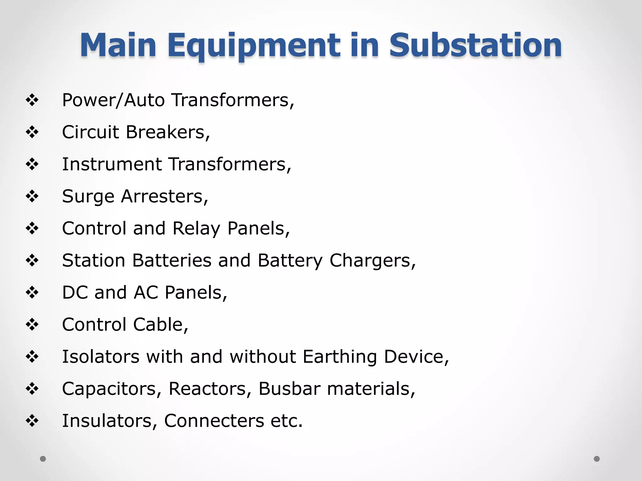 1.substation layouts | PPTX