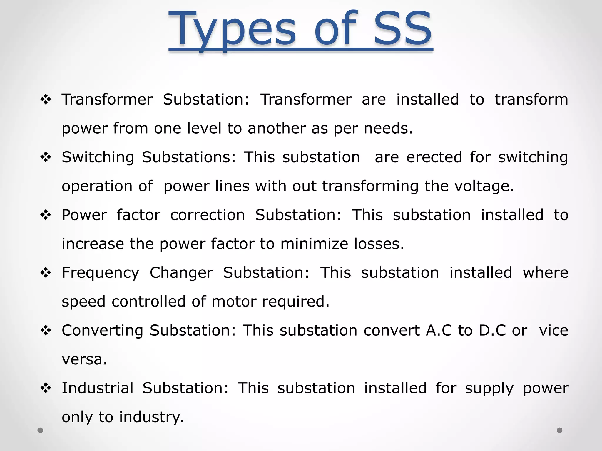 1.substation layouts | PPTX