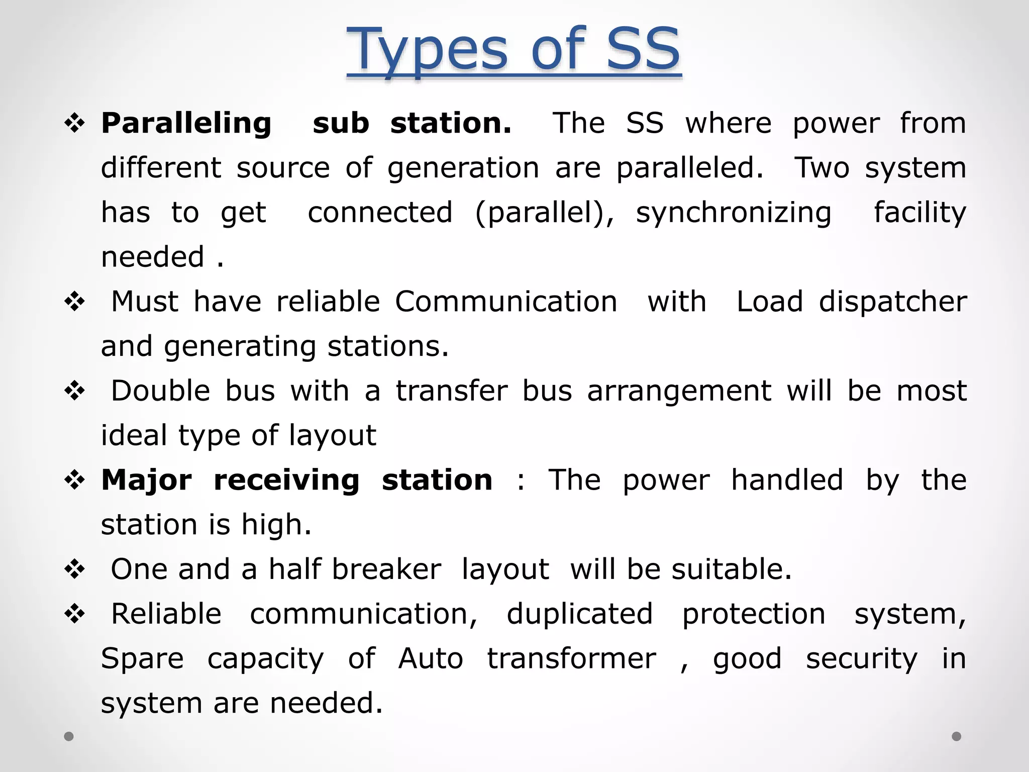 1.substation layouts | PPTX