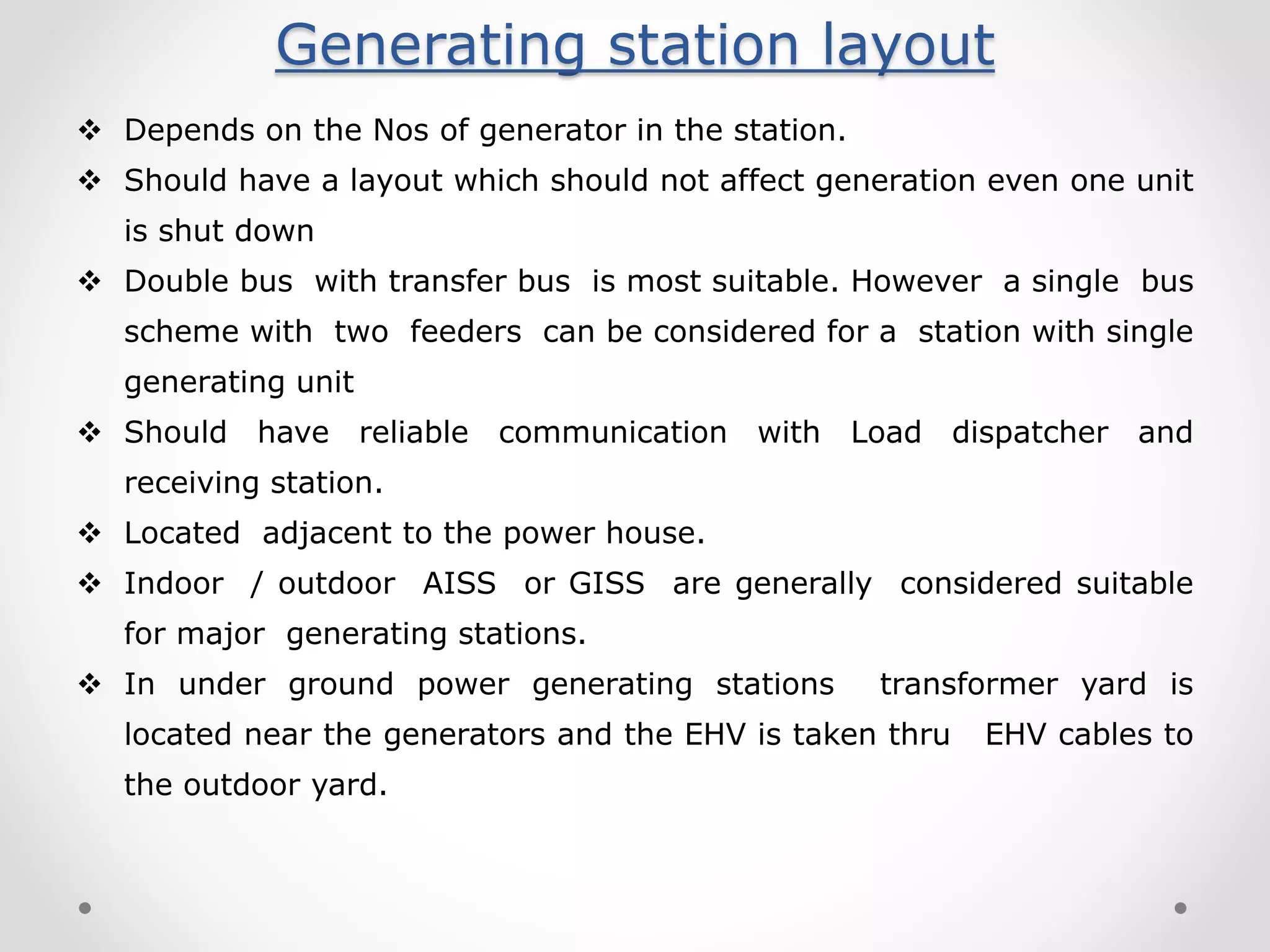 1.substation layouts | PPTX
